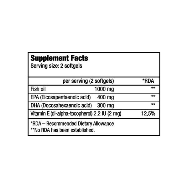 OMEGA-3 90softgels (Biotech Usa) | Bestoff