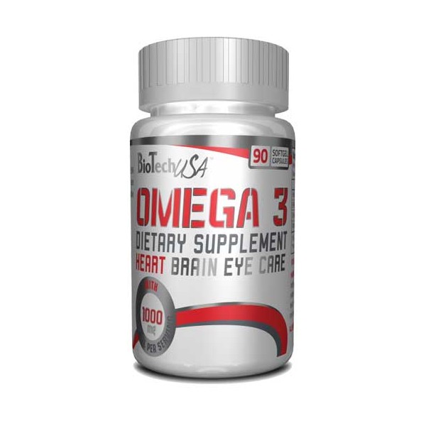 OMEGA-3 90softgels (Biotech Usa) | Bestoff